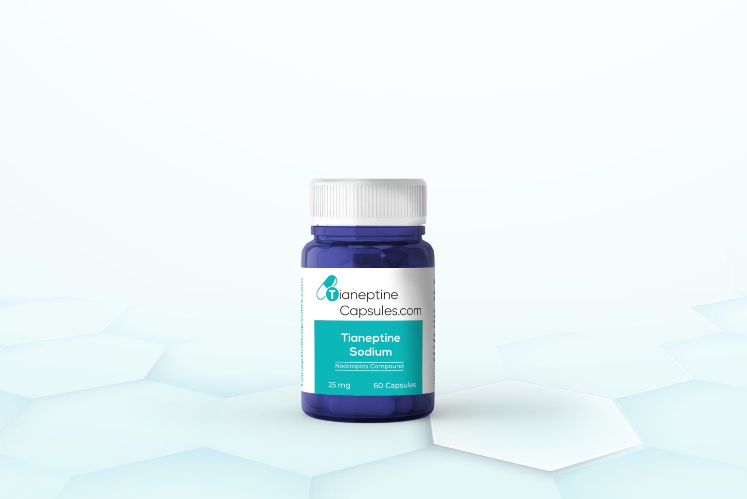 Tianeptine Sodium 25mg x 60 Capsules - Tianeptine Capsules