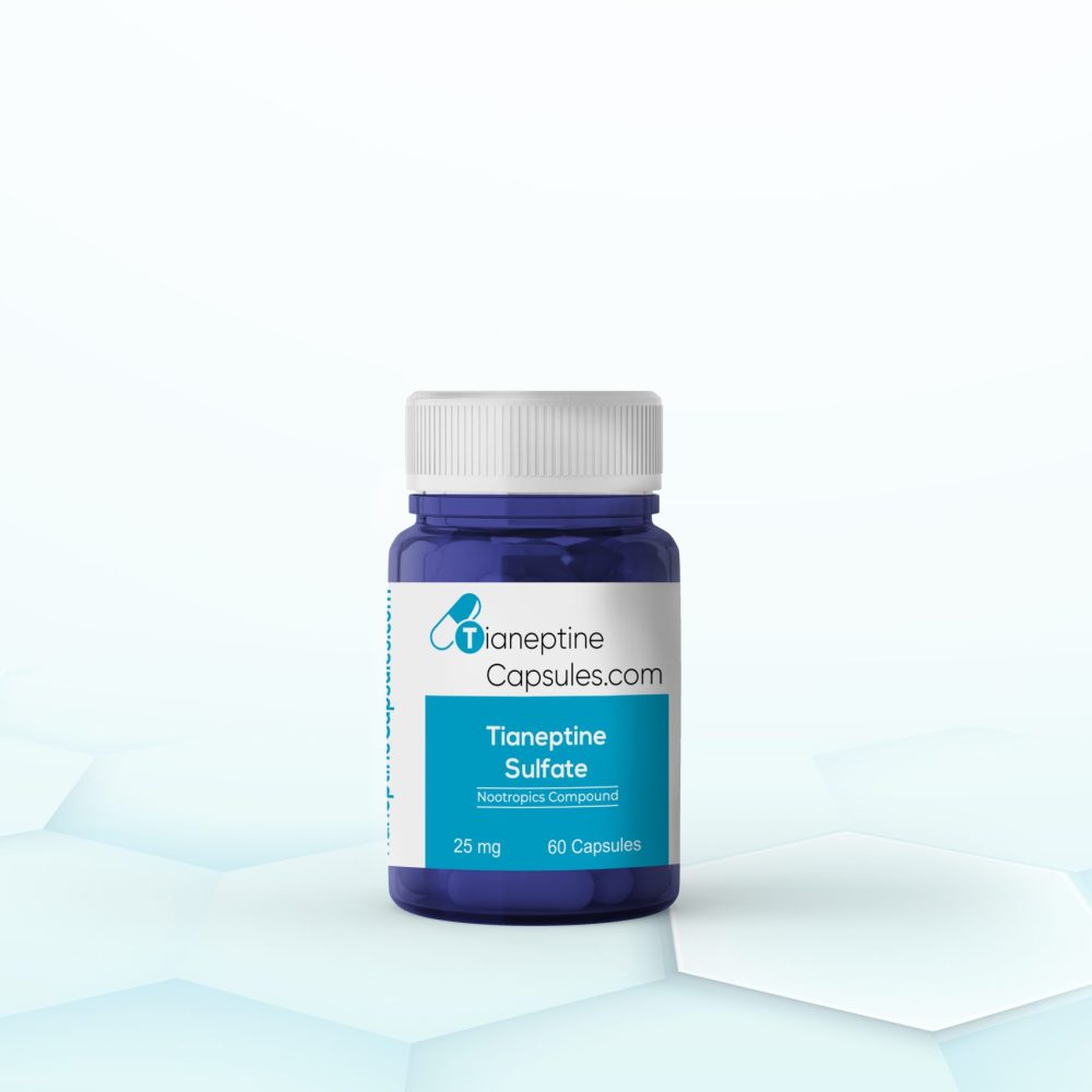 Tianeptine Sodium 25mg x 60 Capsules - Tianeptine Capsules